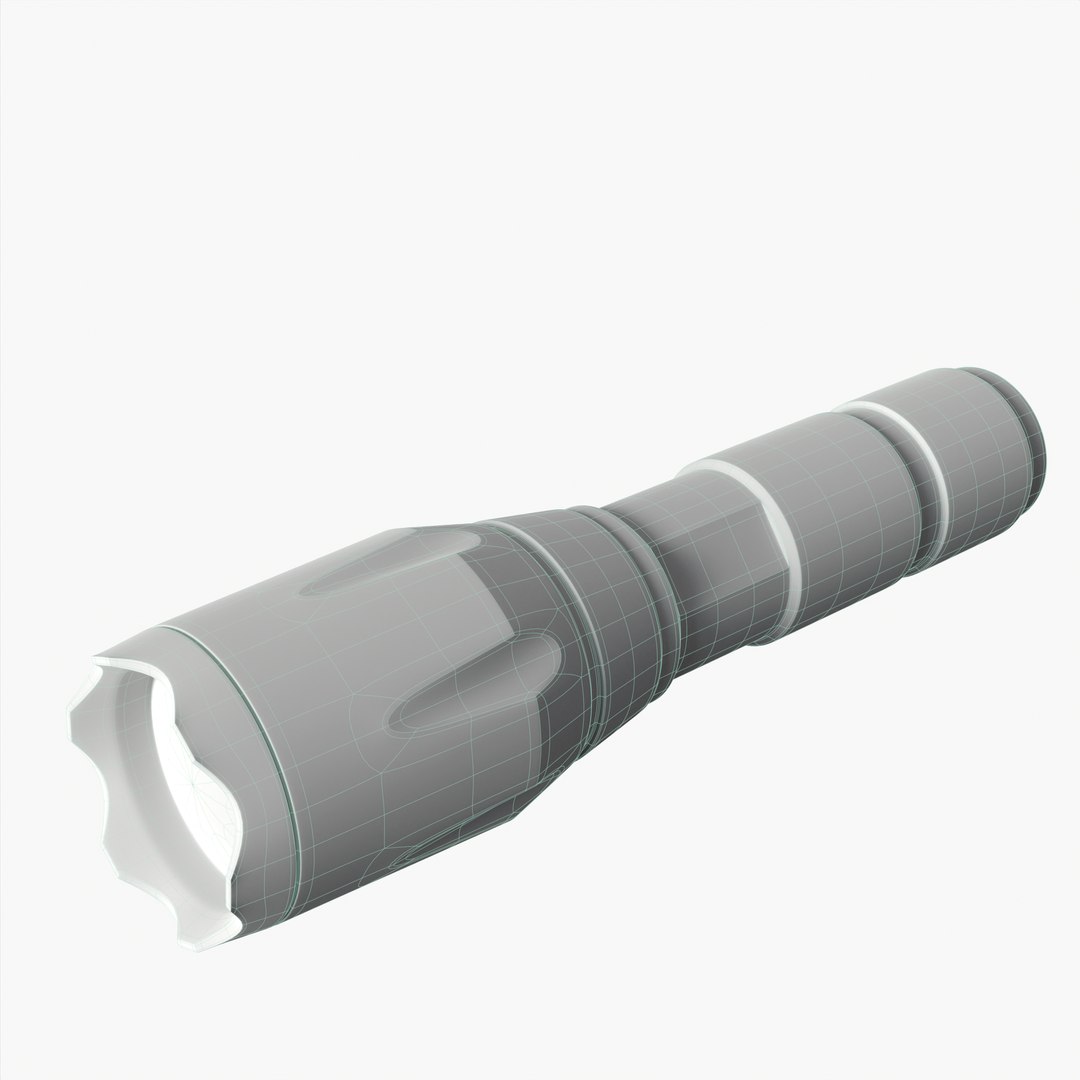 3D Flashlight Model - TurboSquid 2139112