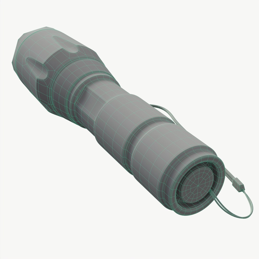 3D Flashlight Model - TurboSquid 2139112