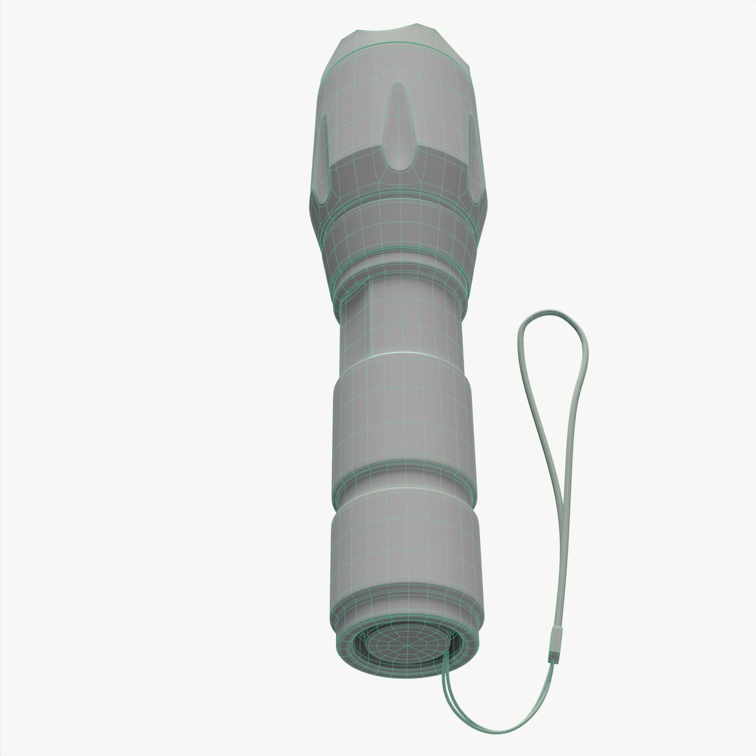 3D Flashlight Model - TurboSquid 2139112