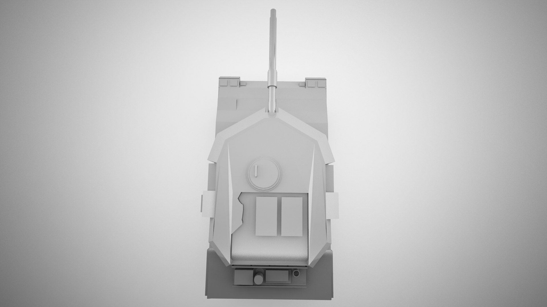 Tank 1990 Low Polygon Model - TurboSquid 1975517