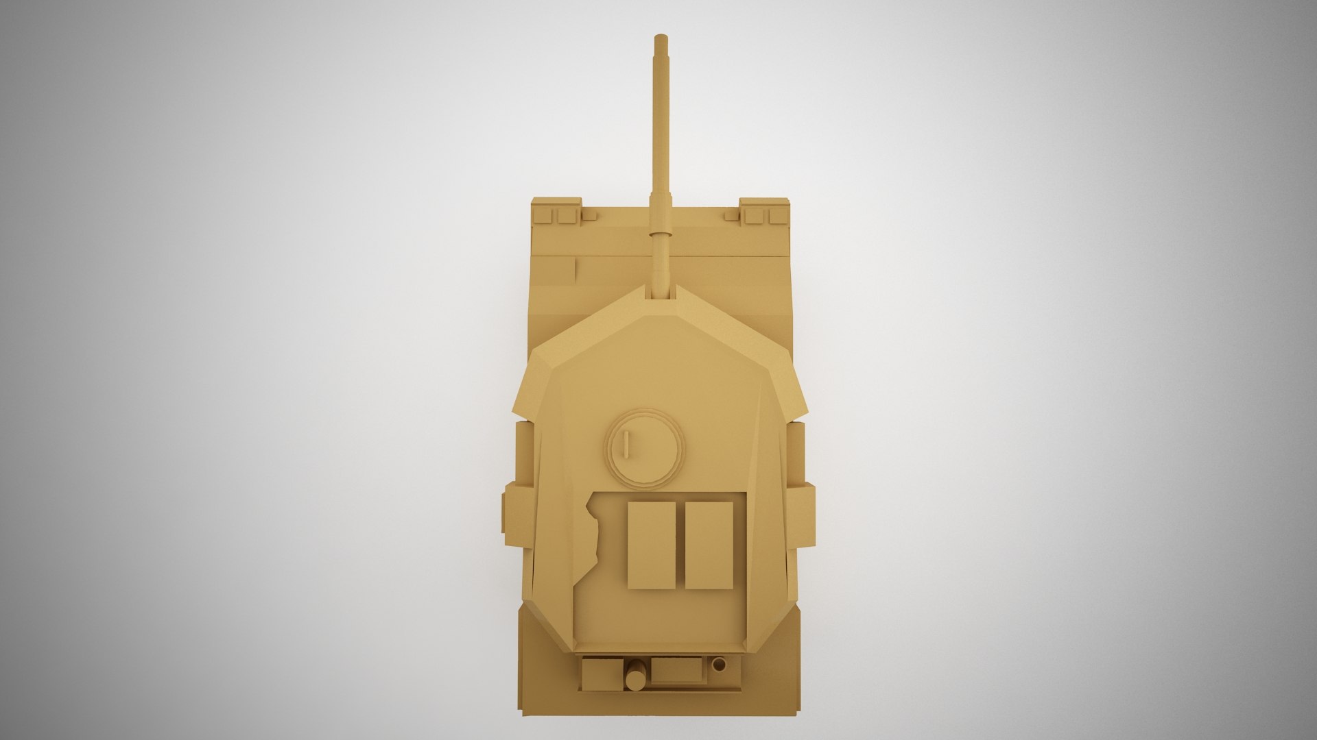 Tank 1990 Low Polygon Model - TurboSquid 1975517