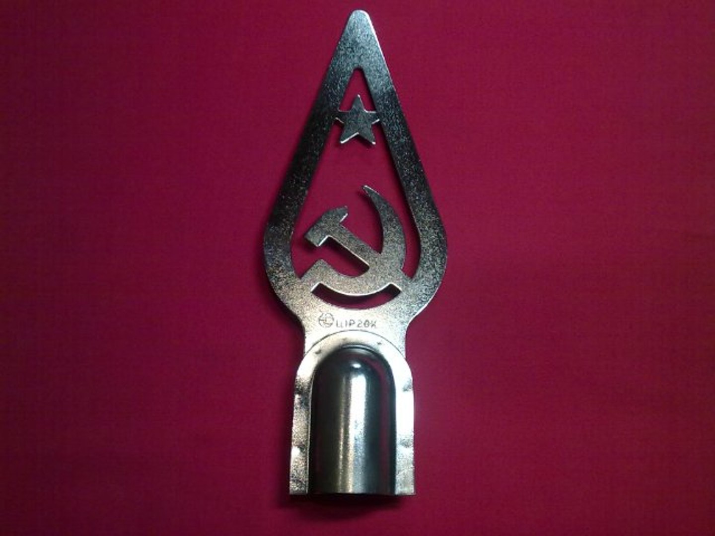 3d Soviet Flag Standard Communism Model