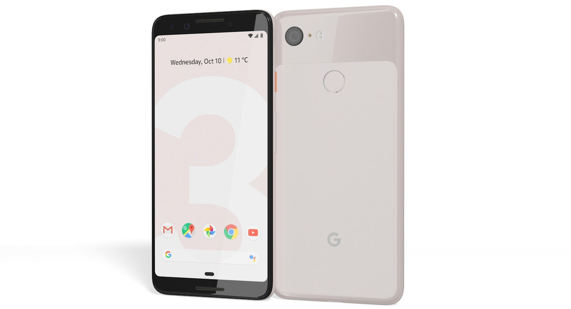 Realistic Google Pixel 3 3D Model - TurboSquid 1335605