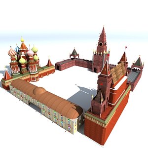 3D Kremlin Models | TurboSquid