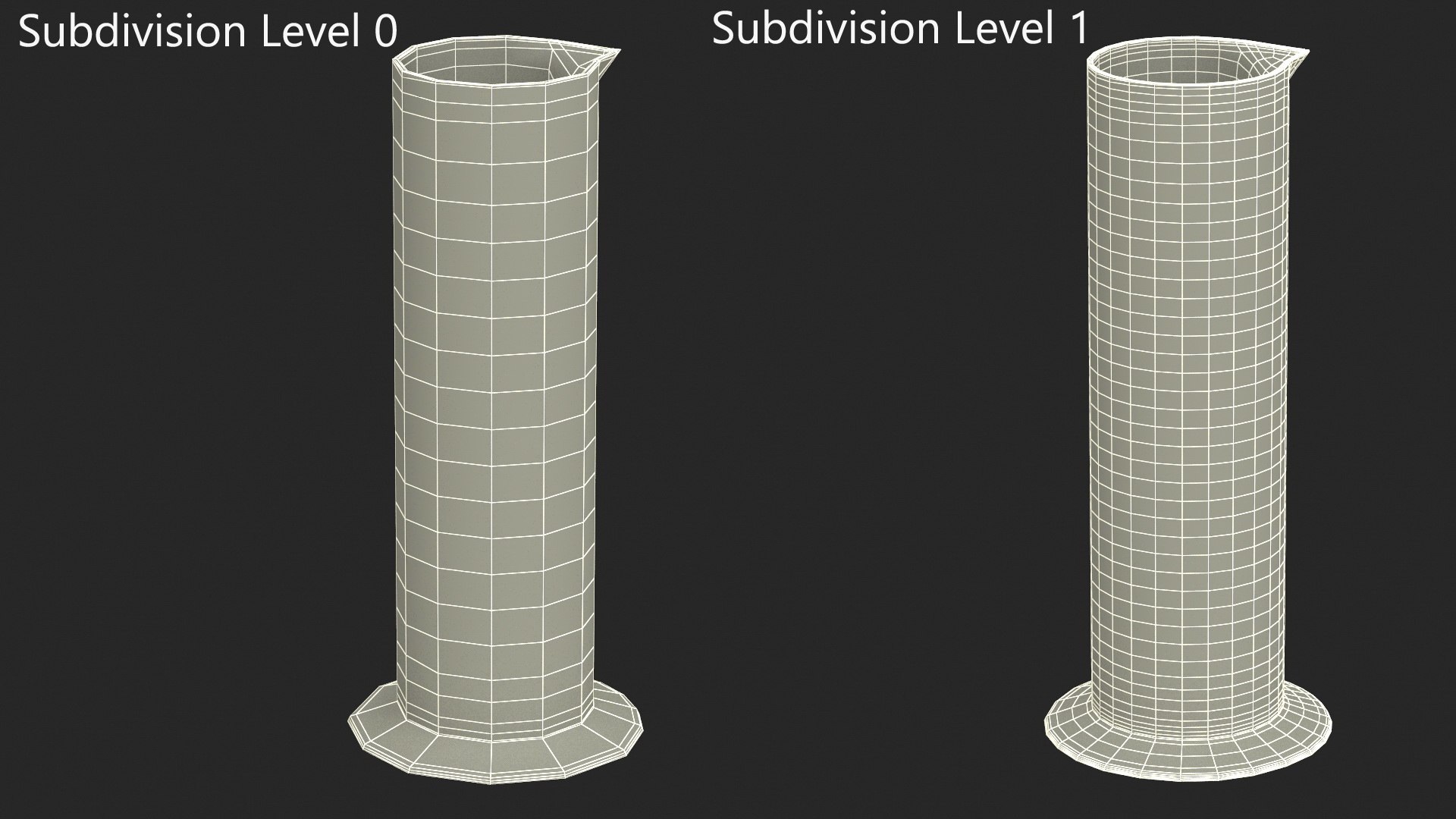 3D Model Cylinder Laboratory Flask With Green Liquor - TurboSquid 2062553