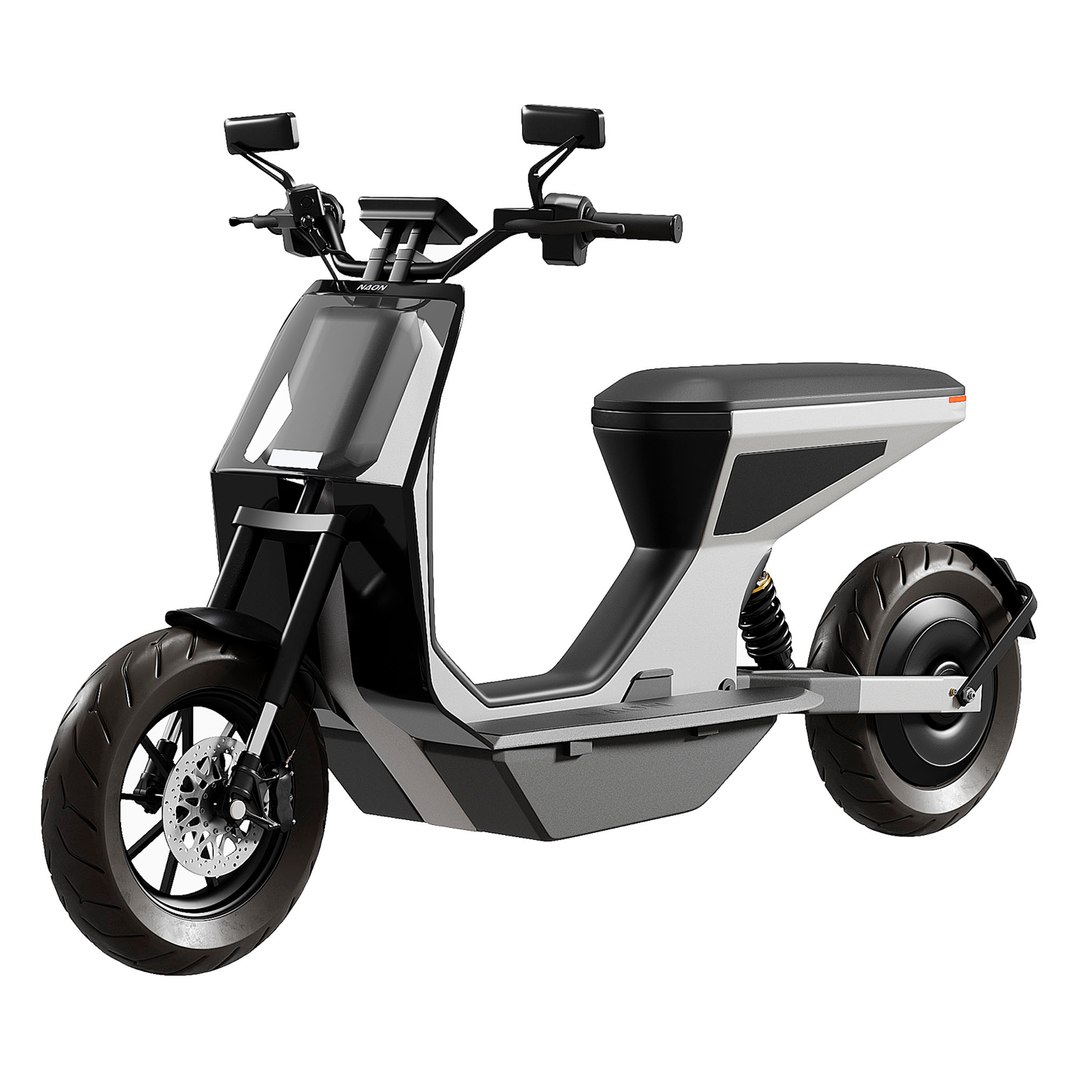 Naon Electric Scooter Model - TurboSquid 2208872