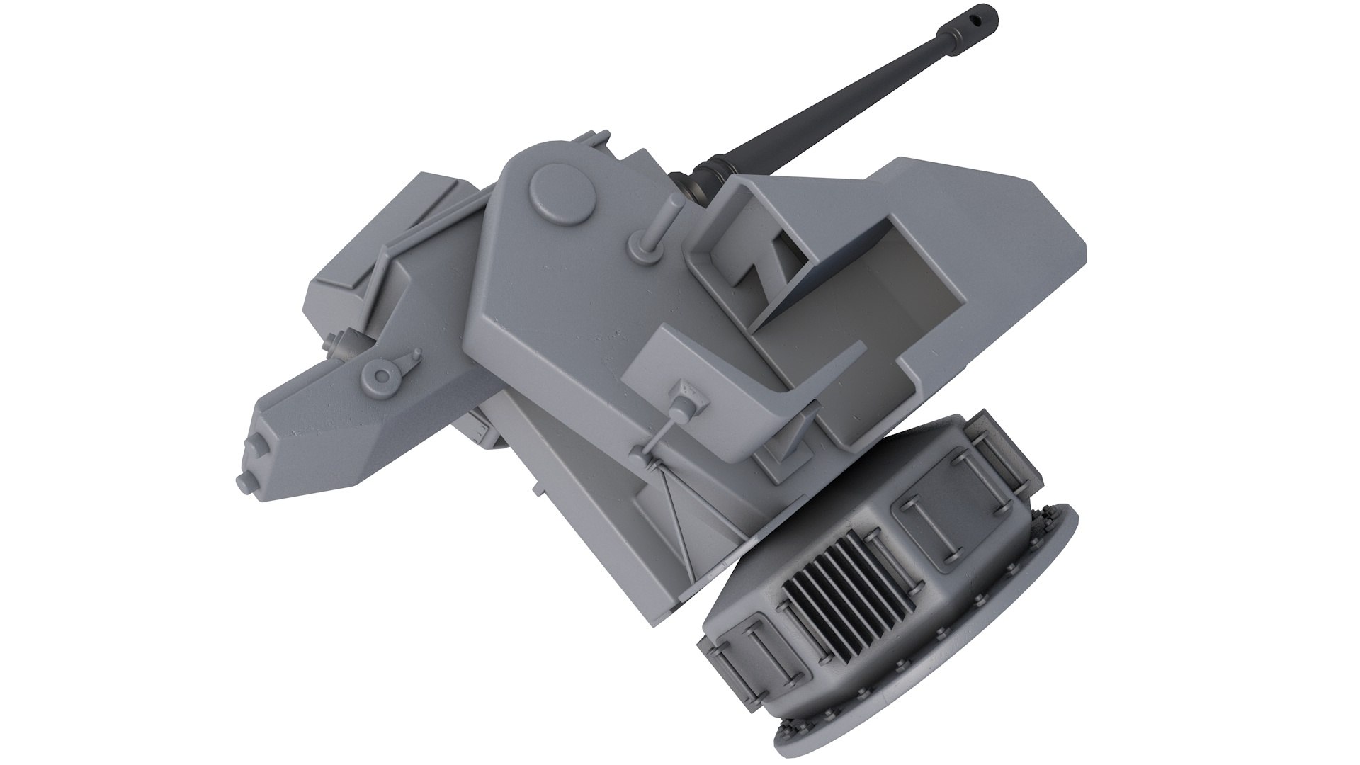 3D DS30M Seahawk 30mm Naval Gun - TurboSquid 2053439