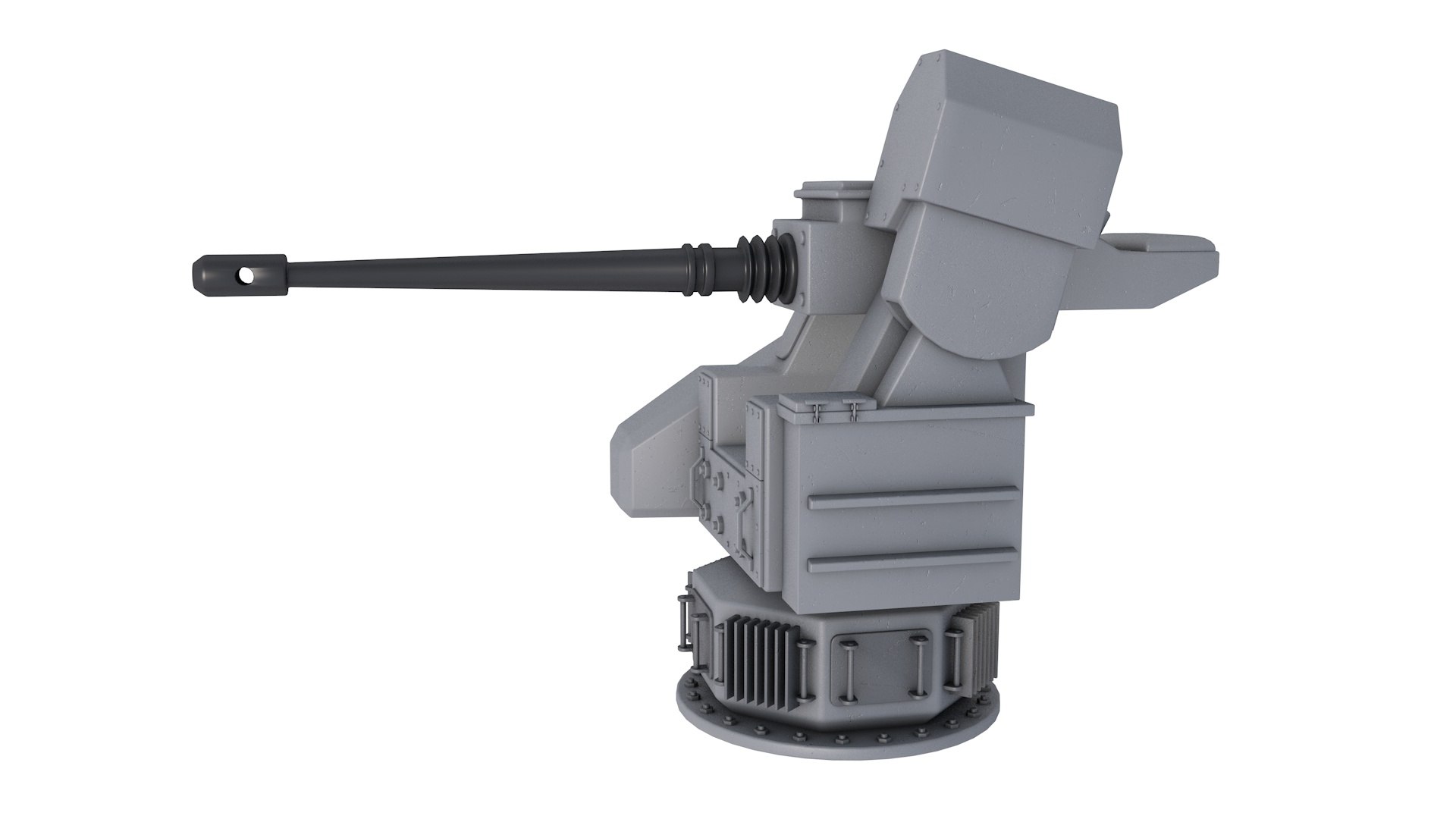 3D DS30M Seahawk 30mm Naval Gun - TurboSquid 2053439