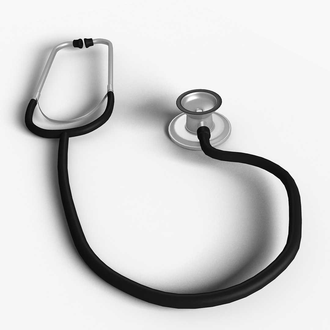 Stethoscope 3d Max
