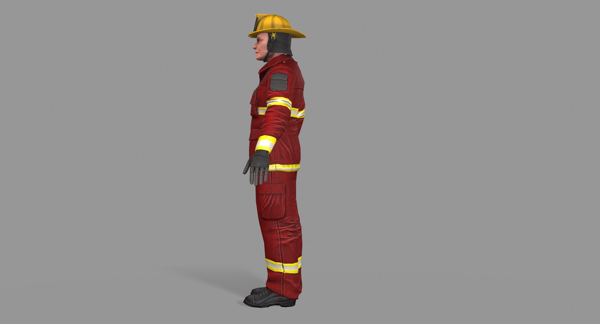 3D model fireman - TurboSquid 1331821