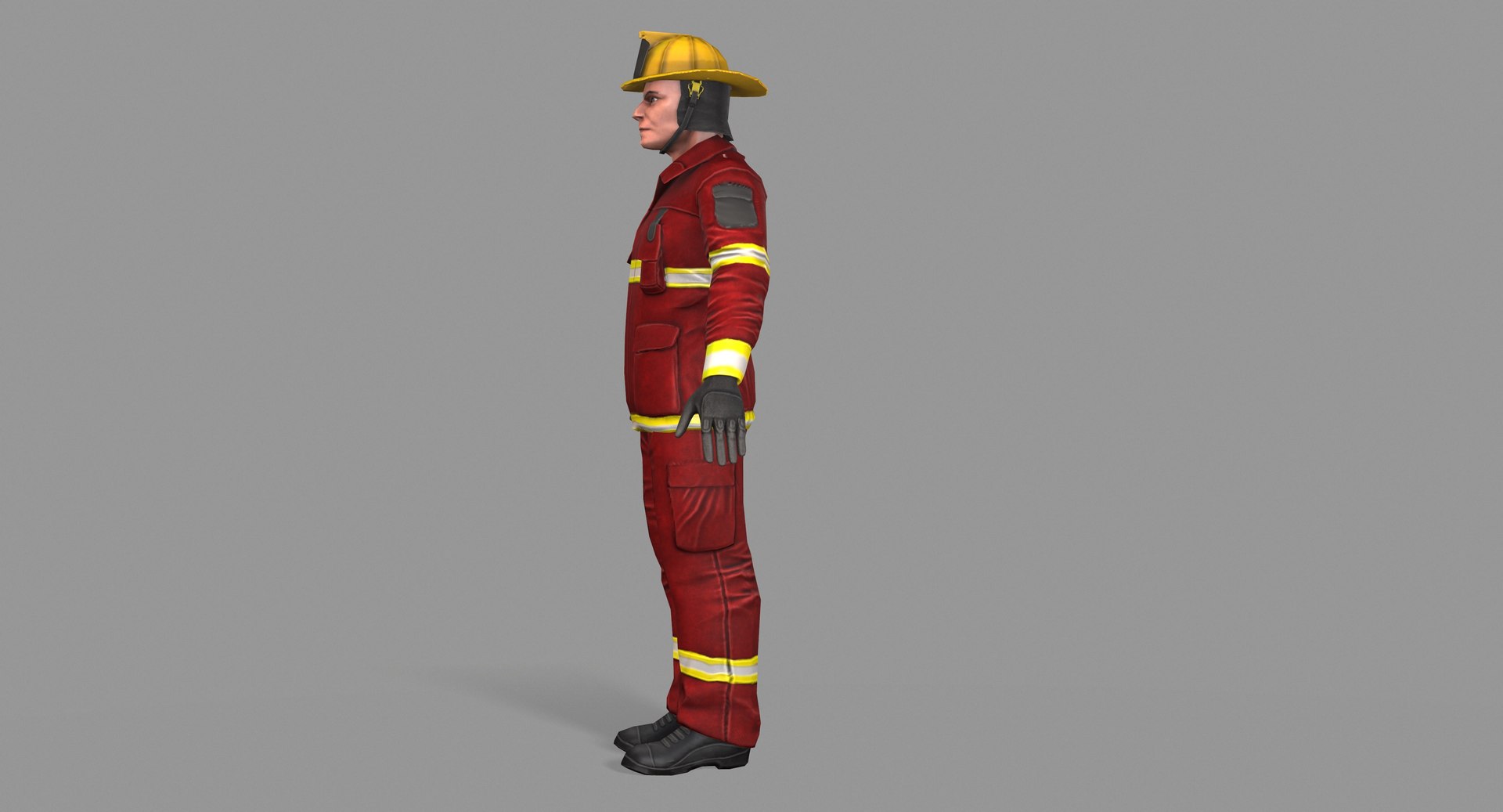 3D model fireman - TurboSquid 1331821