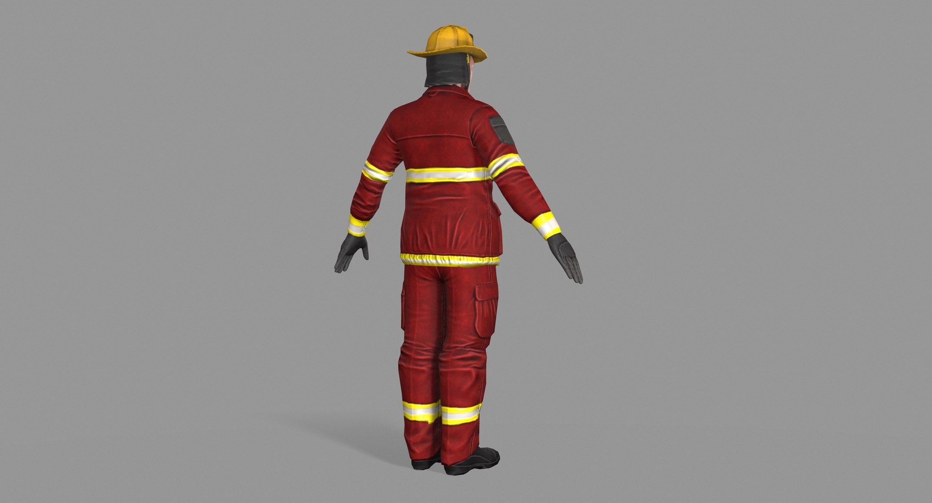 3D model fireman - TurboSquid 1331821
