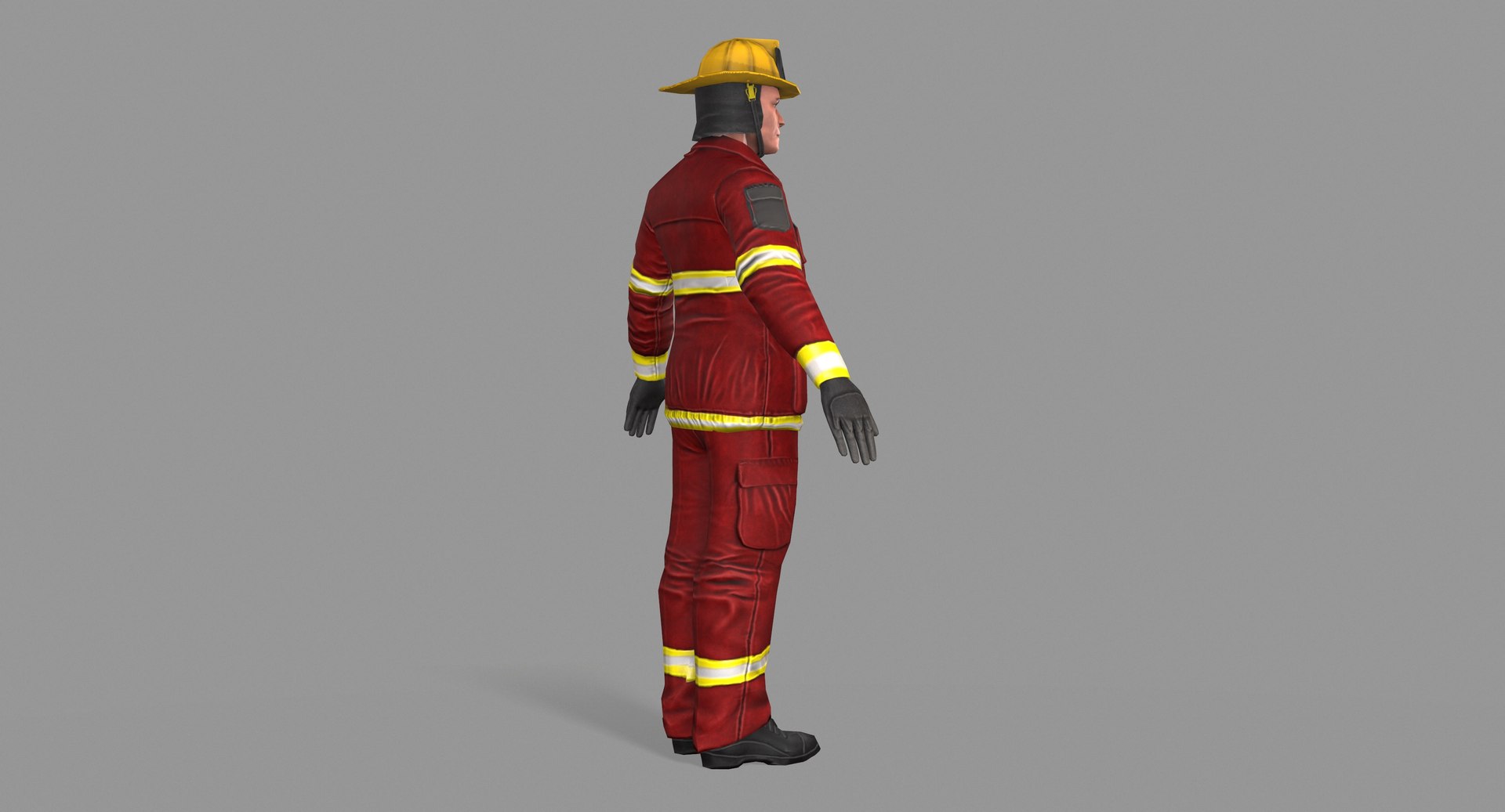 3D model fireman - TurboSquid 1331821