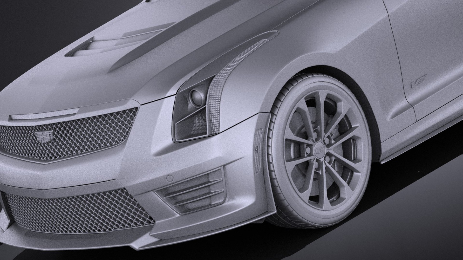 2016 Sedan Cadillac 3d C4d