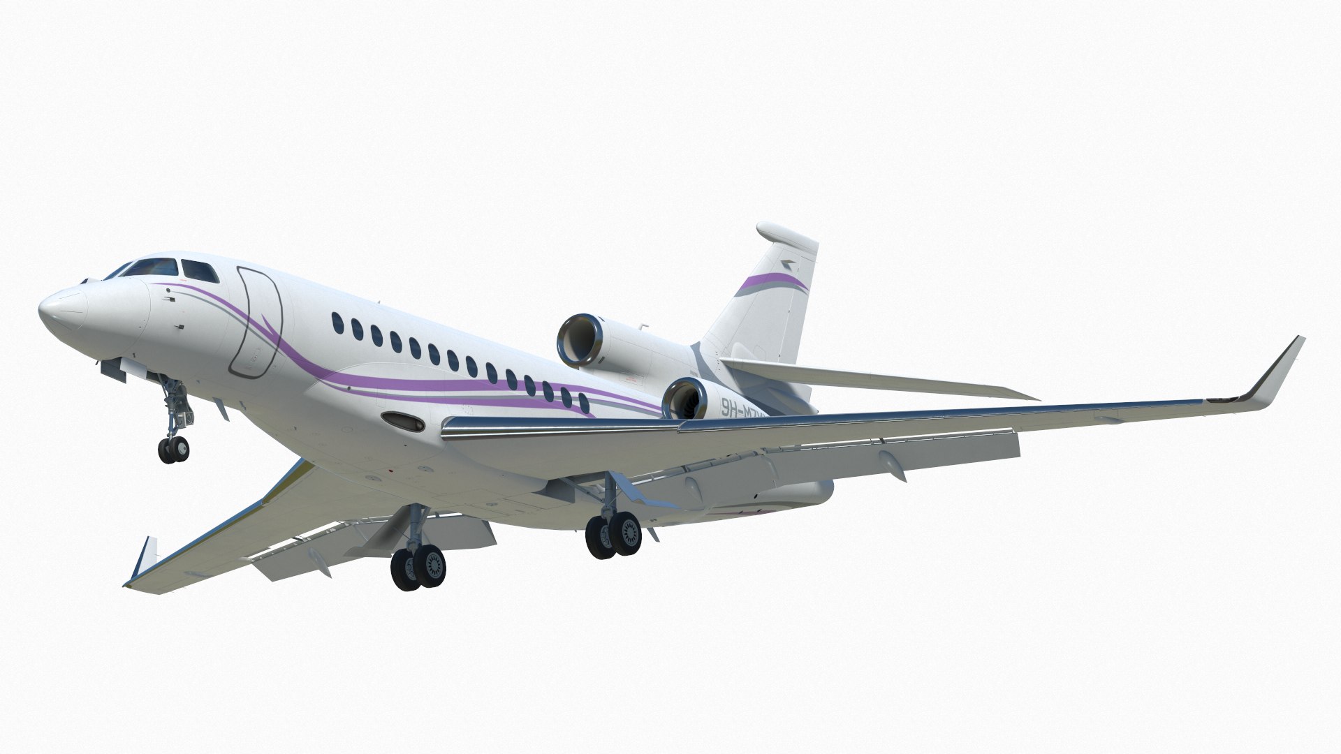 Dassault Falcon 7X 3D Model - TurboSquid 2276059