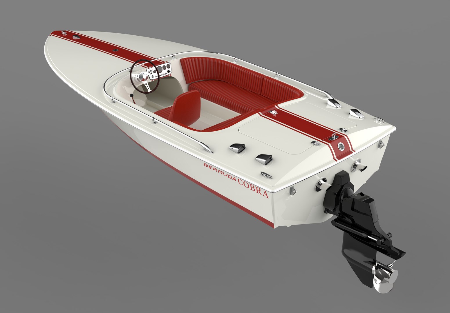 Donzi 16 SKI Sporter 3D - TurboSquid 2386902