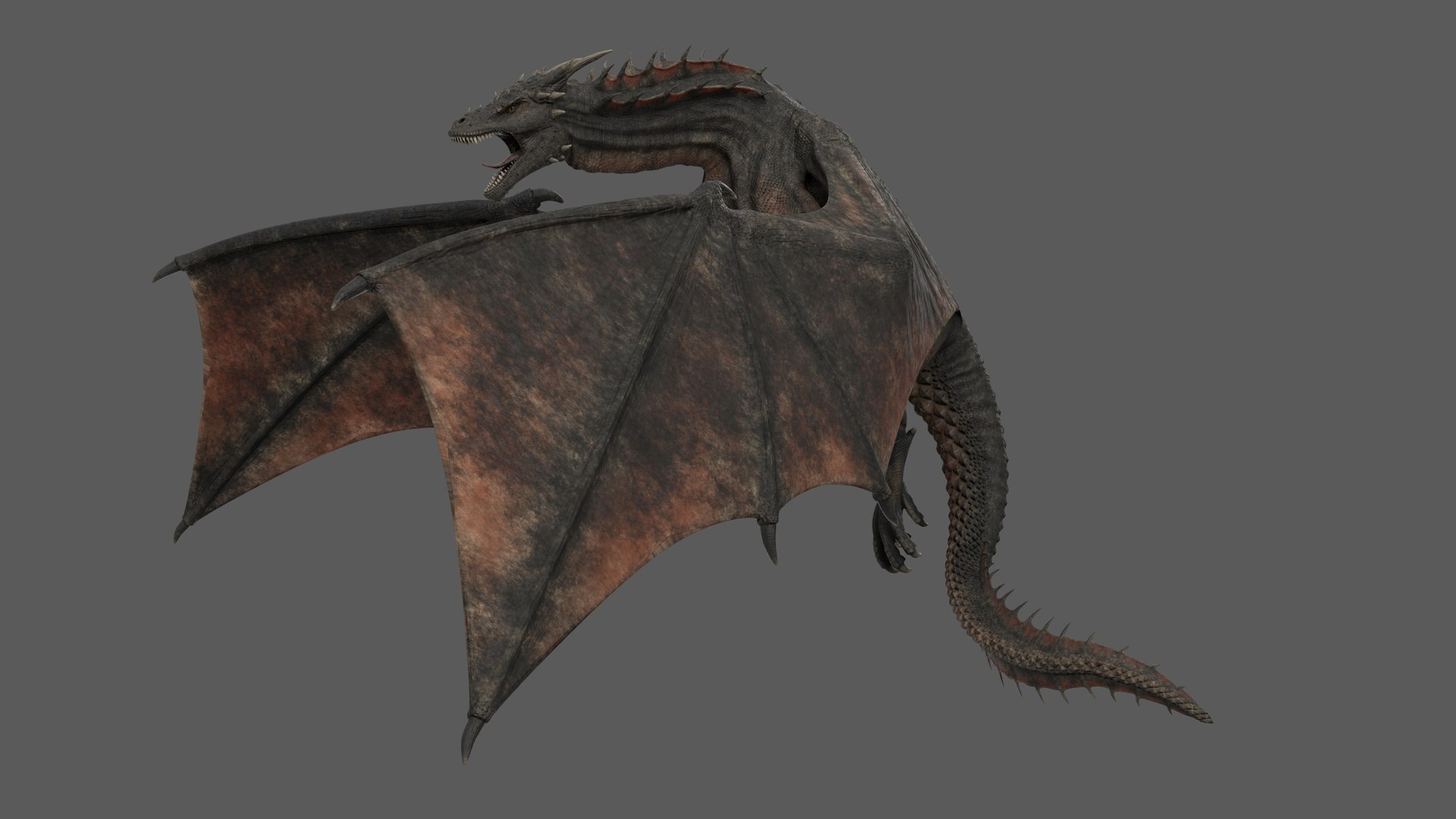 3D Rigged Dragon Animation - TurboSquid 1577021