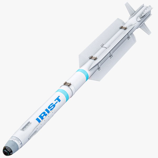 modèle 3D de PBR du missile IRIS-T - TurboSquid 2518506
