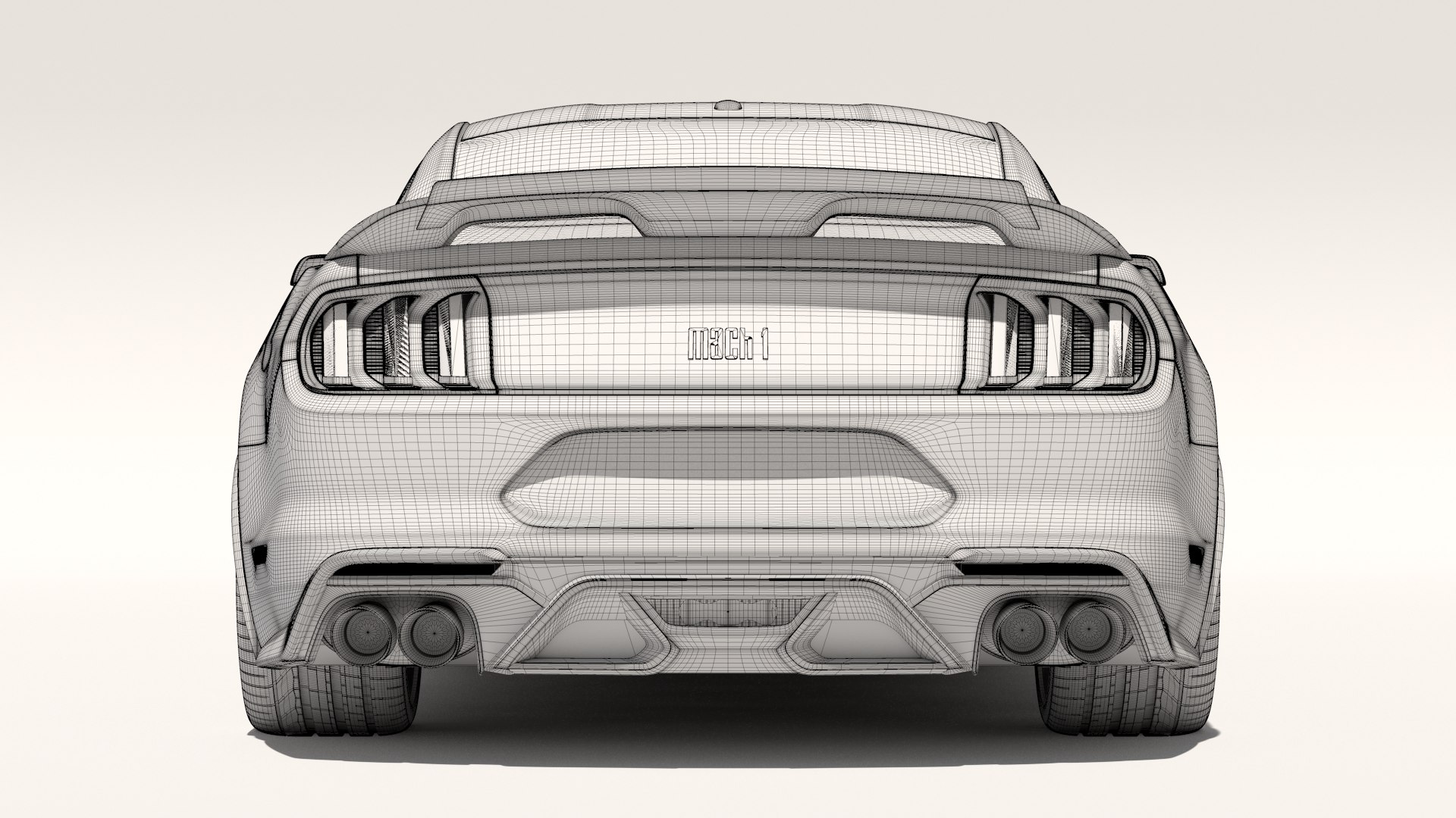 3D Model Mustang Mach 1 2021 - TurboSquid 1647299