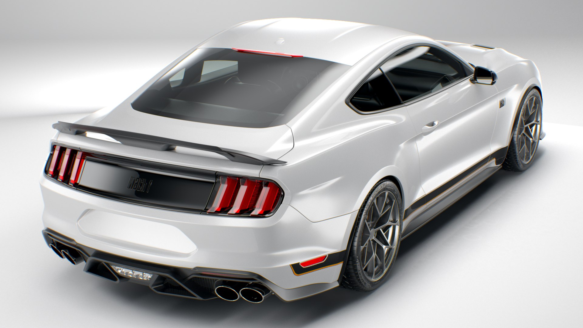 3D Model Mustang Mach 1 2021 - TurboSquid 1647299