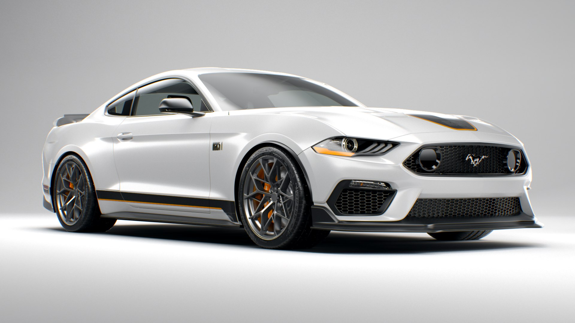 3D Model Mustang Mach 1 2021 - TurboSquid 1647299