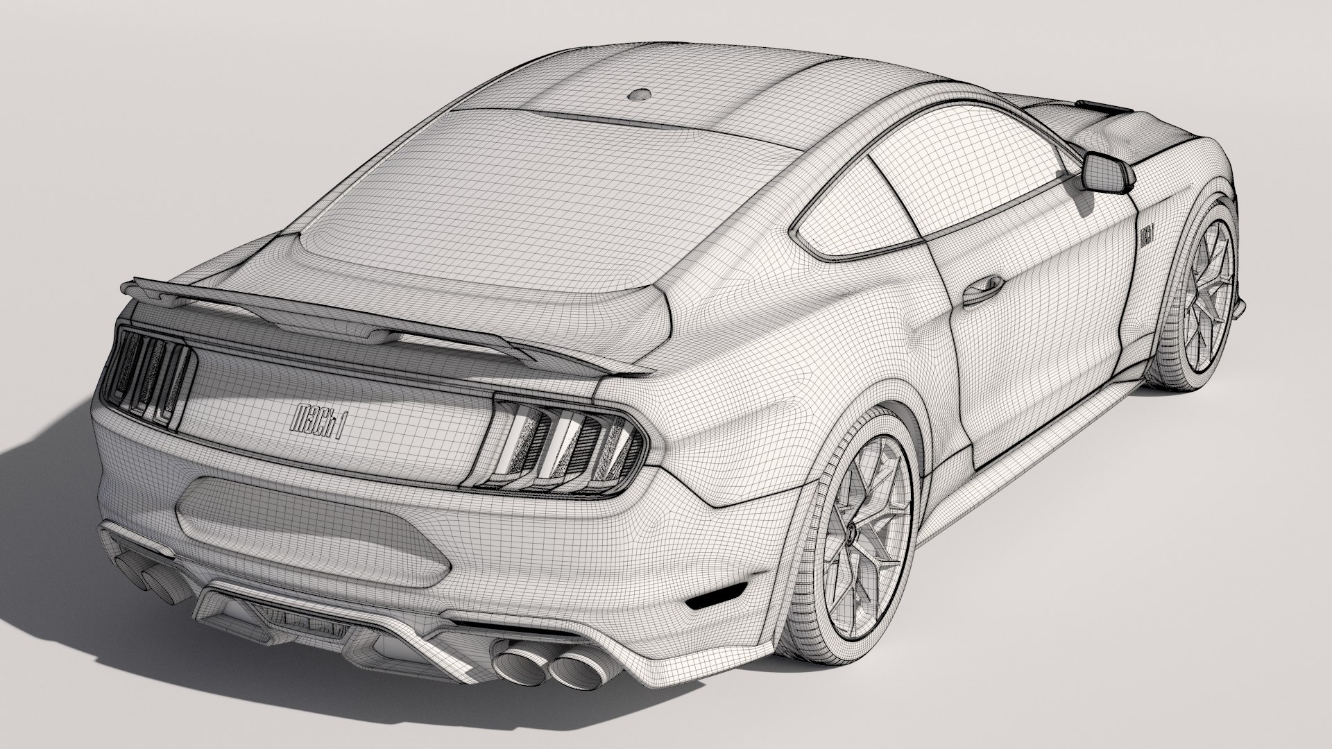 3D Model Mustang Mach 1 2021 - TurboSquid 1647299