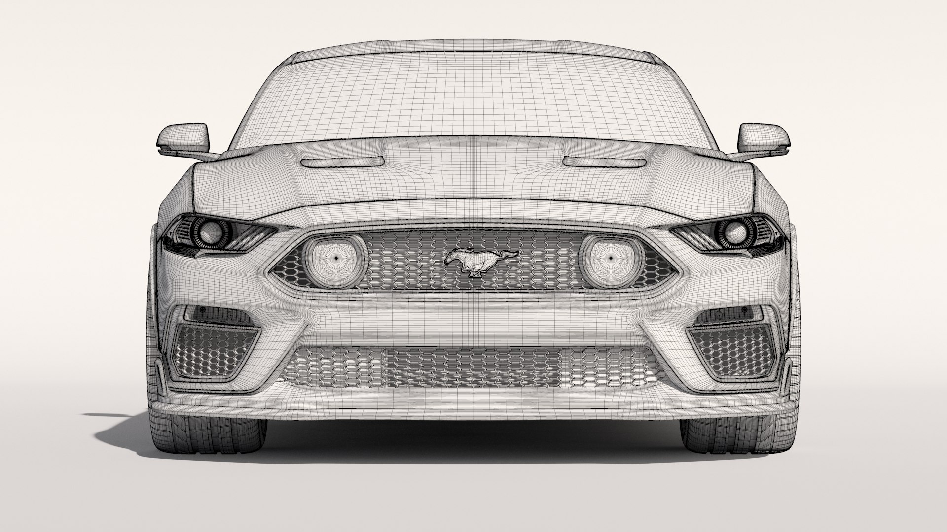 3D Model Mustang Mach 1 2021 - TurboSquid 1647299