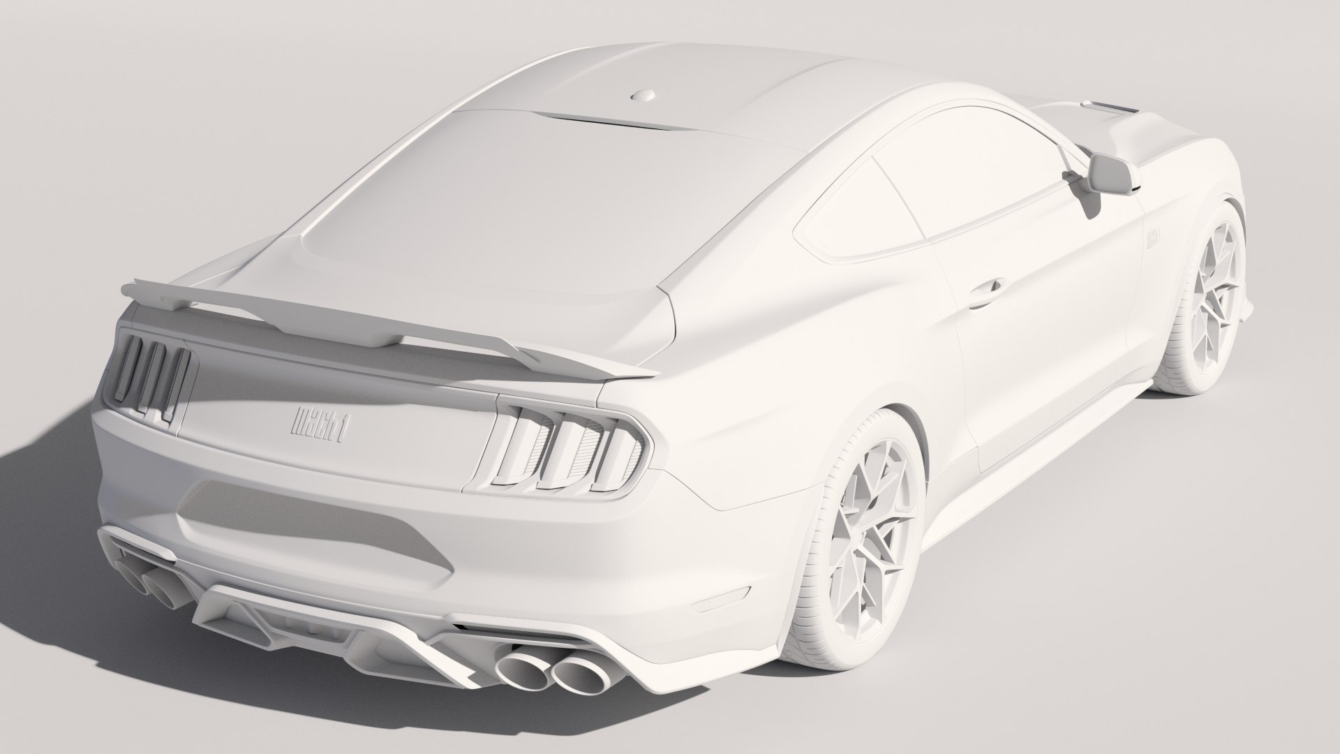 3D Model Mustang Mach 1 2021 - TurboSquid 1647299
