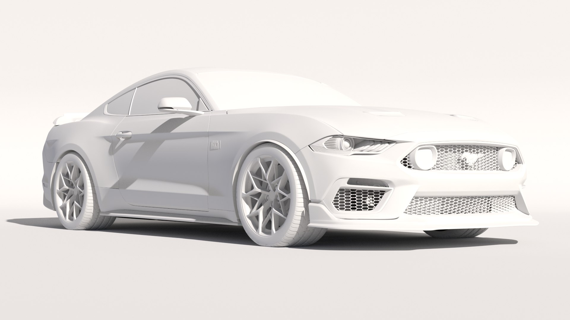 3D Model Mustang Mach 1 2021 - TurboSquid 1647299