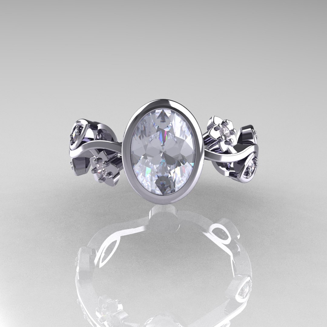classic engagement ring 3dm