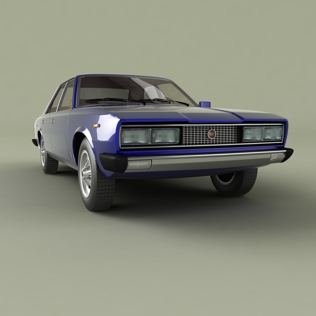 3D Fiat 130 Opera Model - TurboSquid 2240288