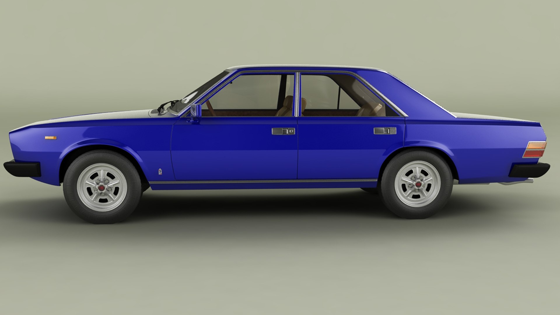 3D Fiat 130 Opera Model - TurboSquid 2240288