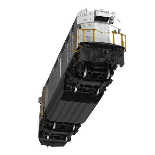 3d model diesel electric locomotive generic