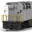 3d Model Diesel Electric Locomotive Generic