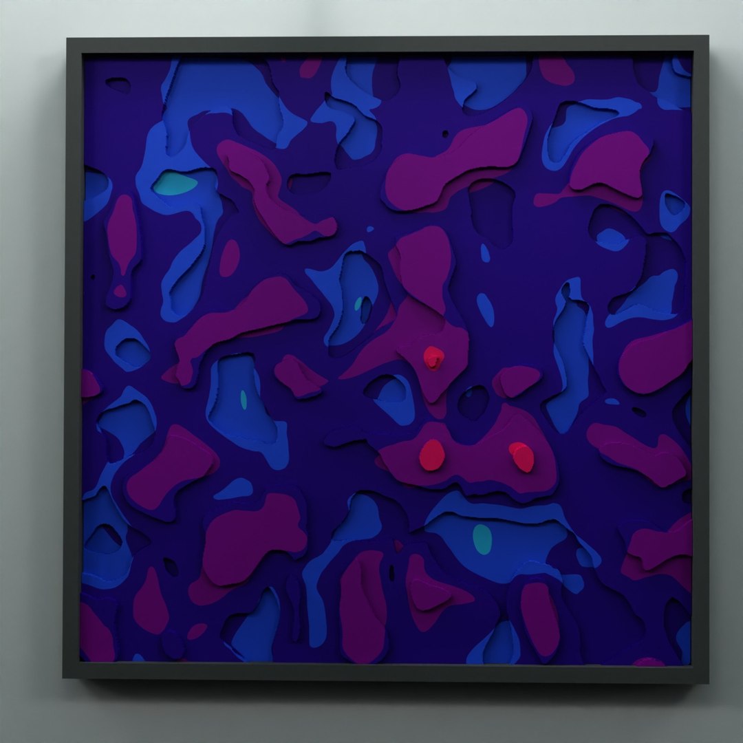 3D Model Abstract Art Animated 5 - TurboSquid 1843197