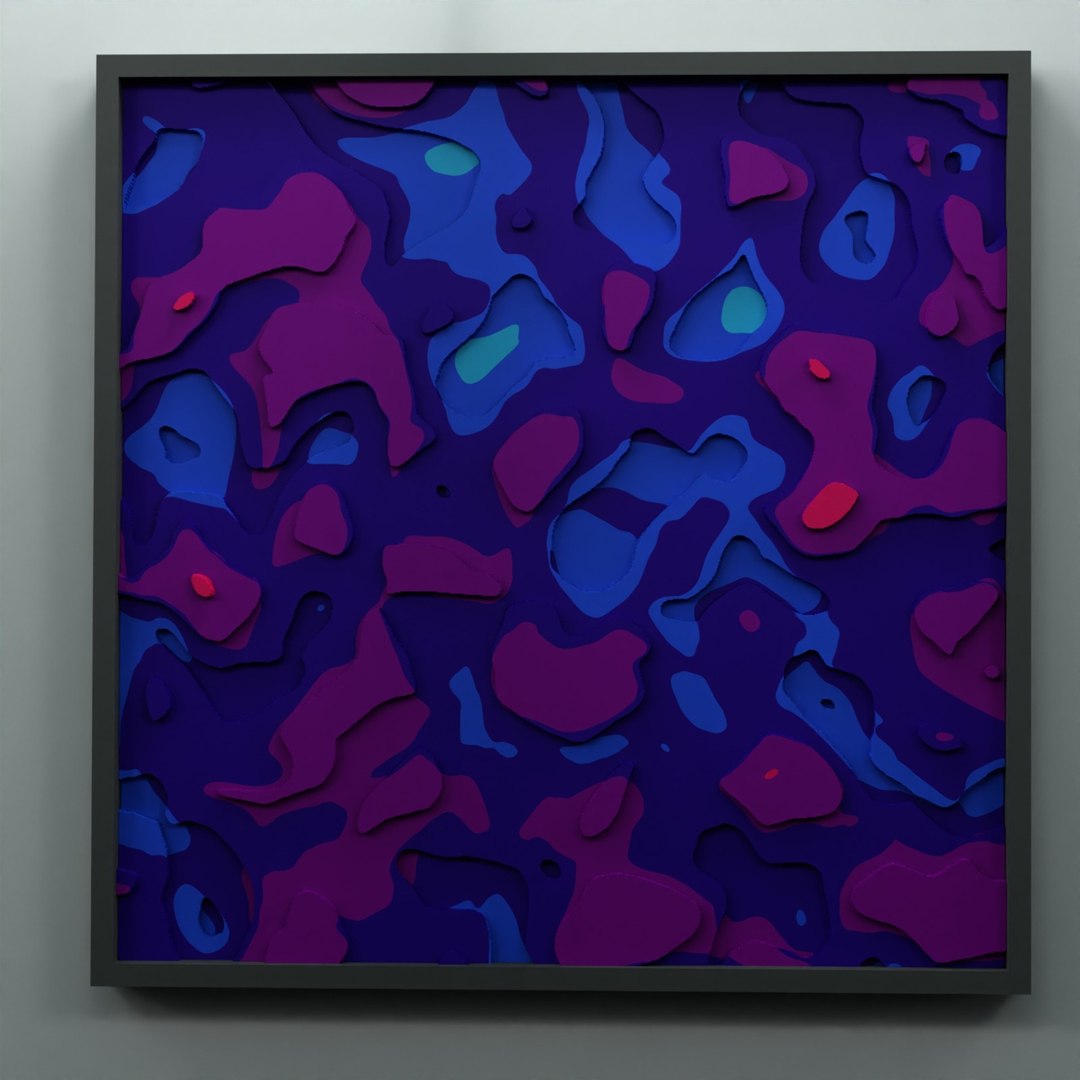 3D Model Abstract Art Animated 5 - TurboSquid 1843197