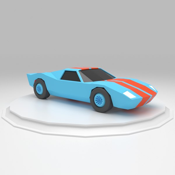 Racing car 3D - TurboSquid 1509033