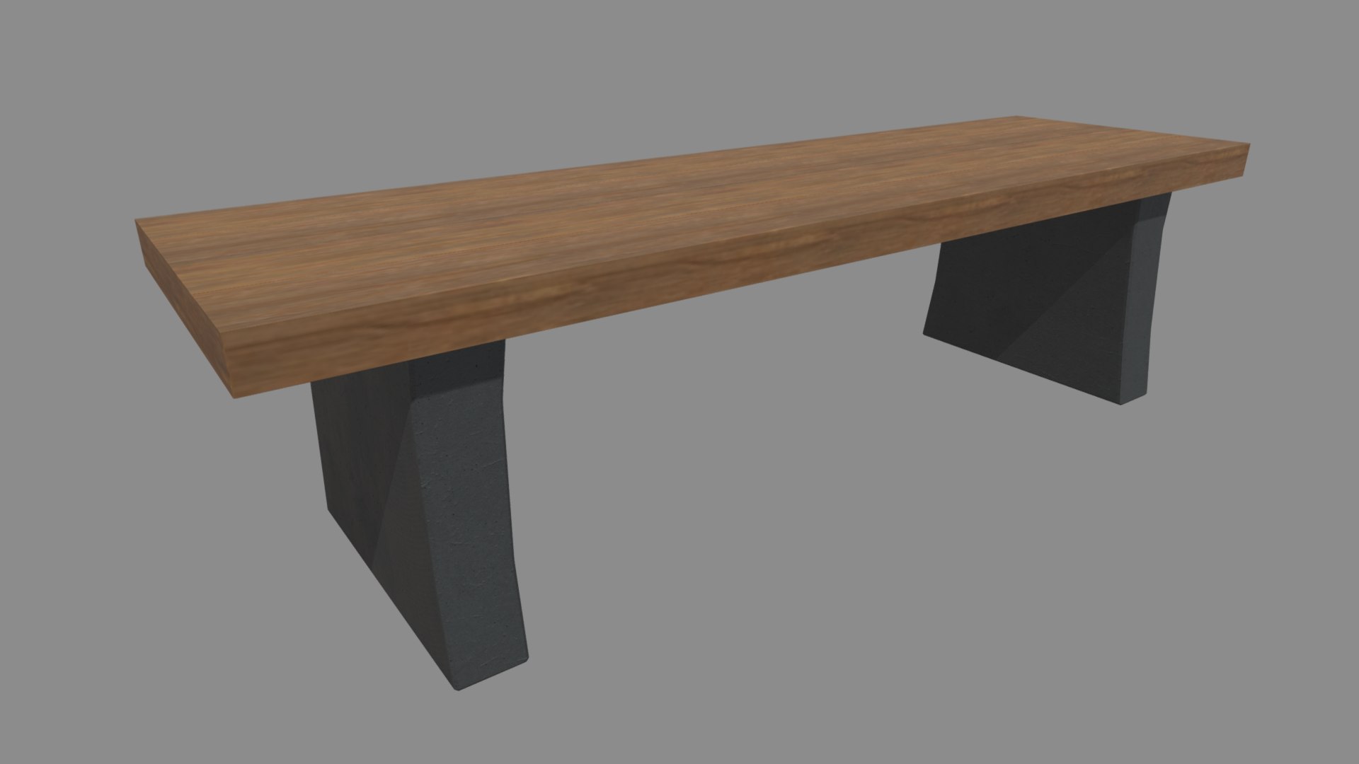 3D Low Poly Bench Pack Model - TurboSquid 2411504