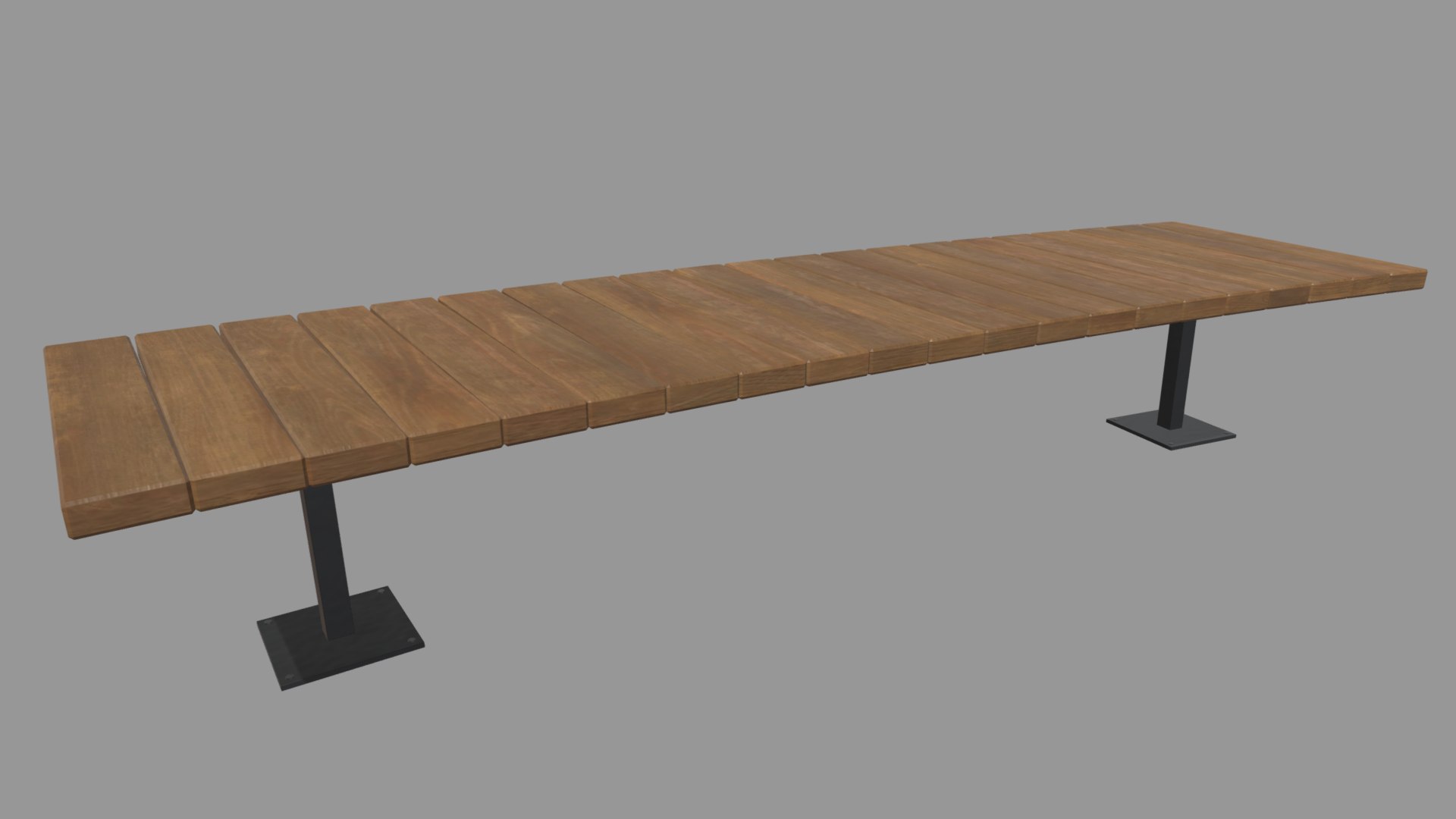 3D Low Poly Bench Pack Model - TurboSquid 2411504