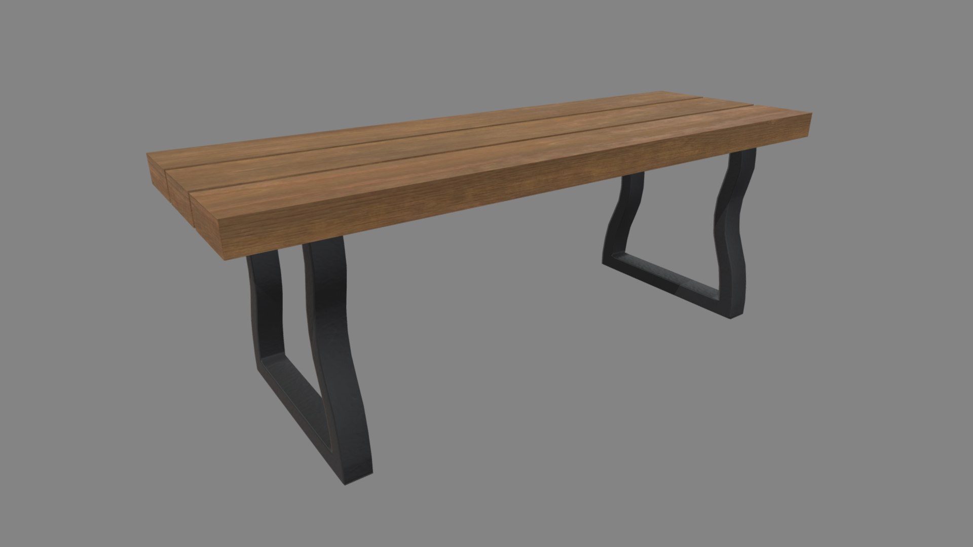 3D Low Poly Bench Pack Model - TurboSquid 2411504