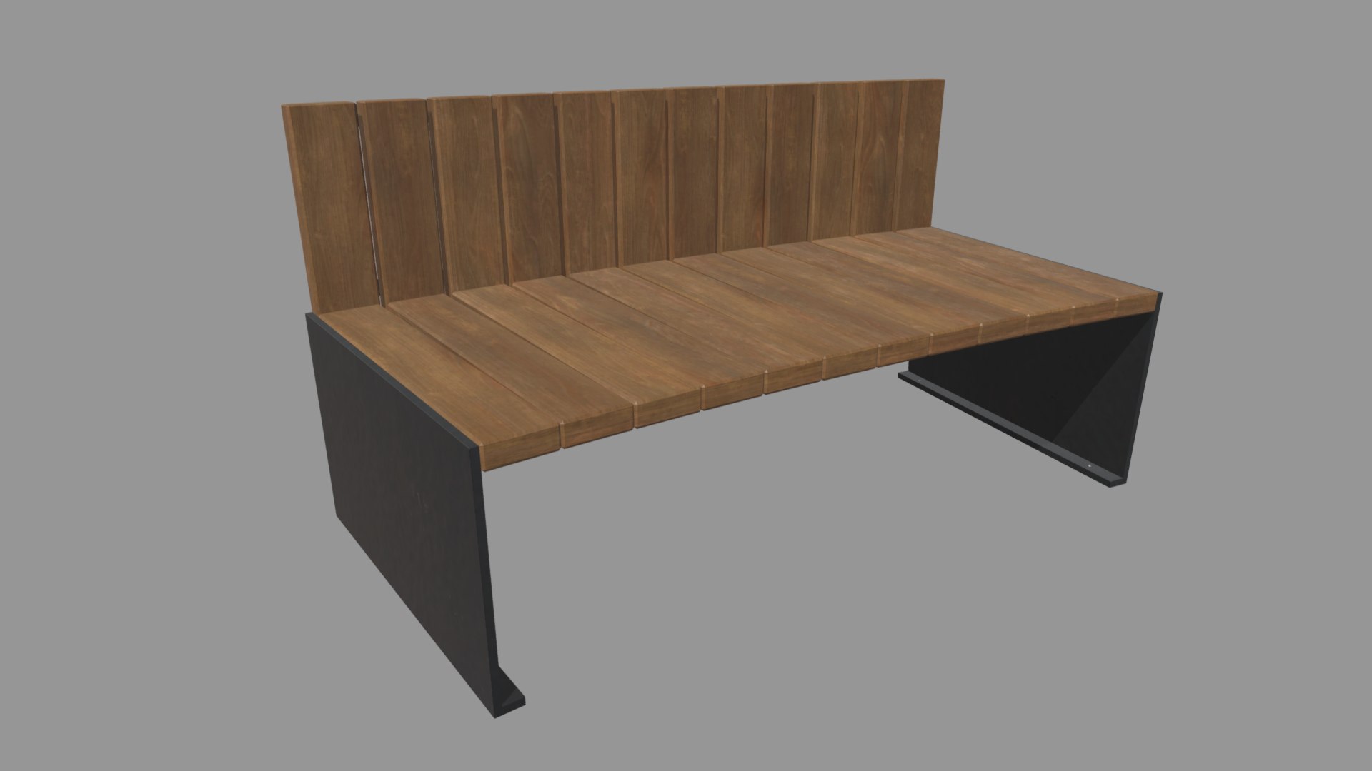 3D Low Poly Bench Pack Model - TurboSquid 2411504