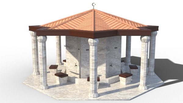 modèle 3D de FONTAINE / SHADIRVAN - 02 - TurboSquid 984576