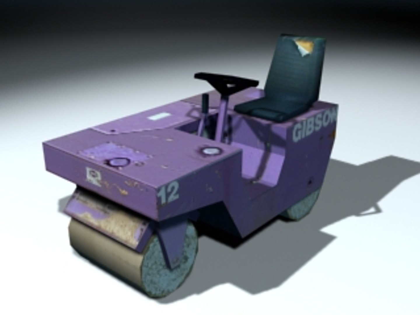 steamroller construction sites 3ds