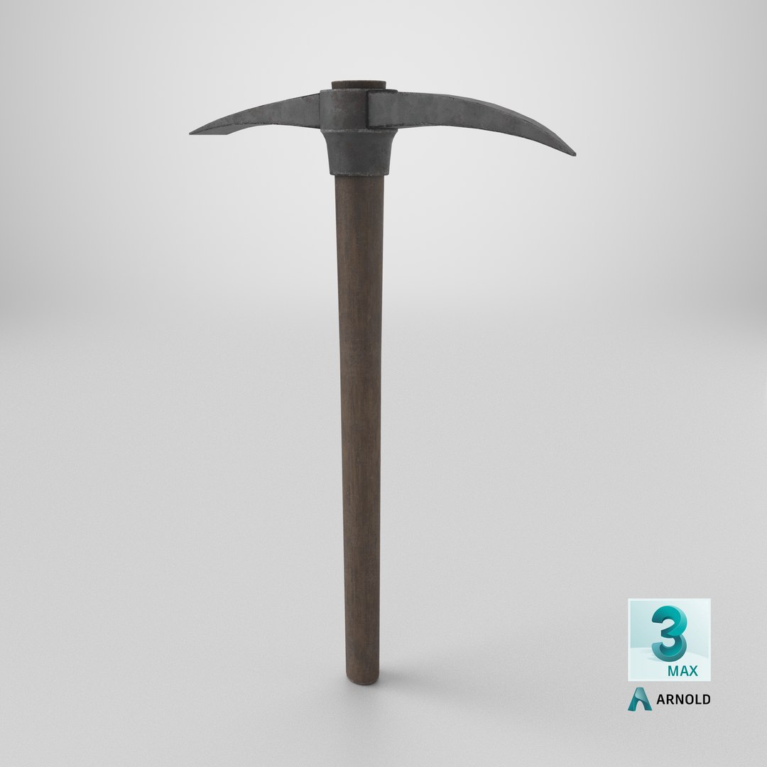 Pickaxe Model - TurboSquid 2144638
