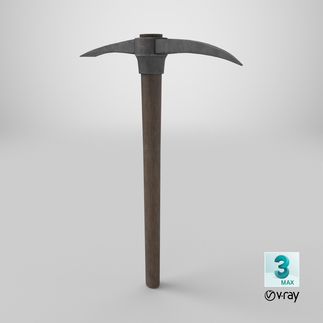 Pickaxe Model - TurboSquid 2144638