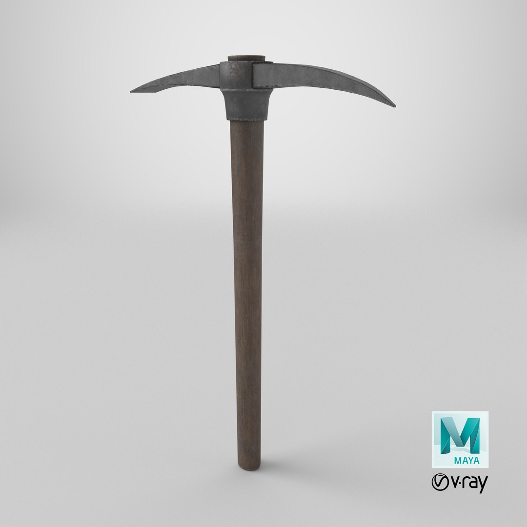 Pickaxe Model - TurboSquid 2144638
