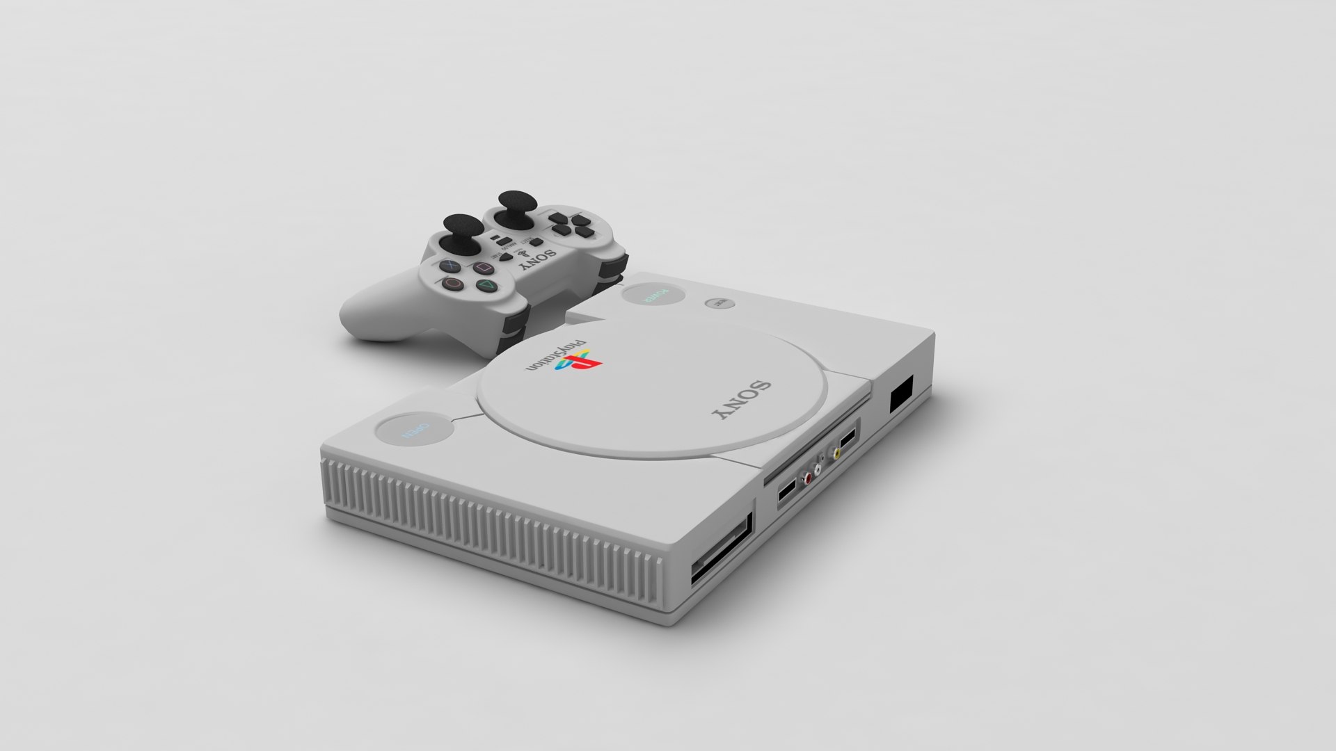Sony Playstation 1 3D Model - TurboSquid 2010930