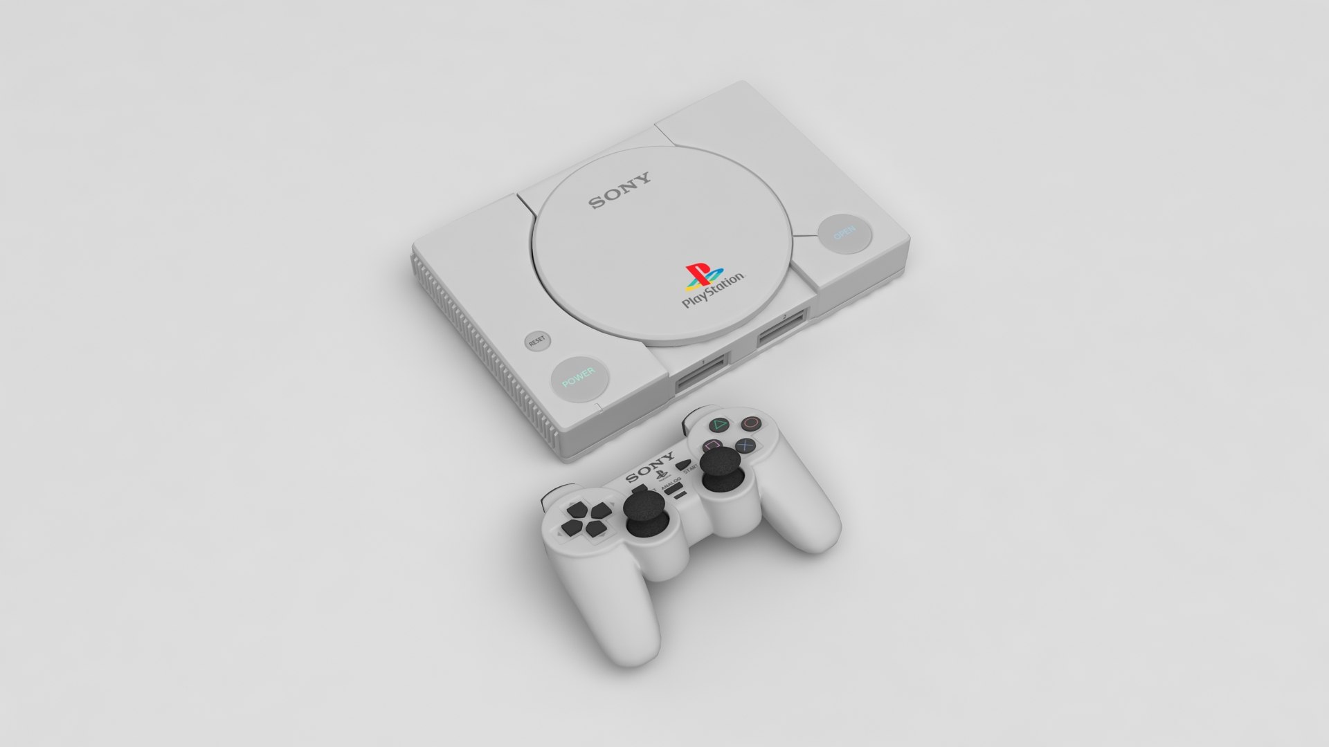 Sony Playstation 1 3D Model - TurboSquid 2010930