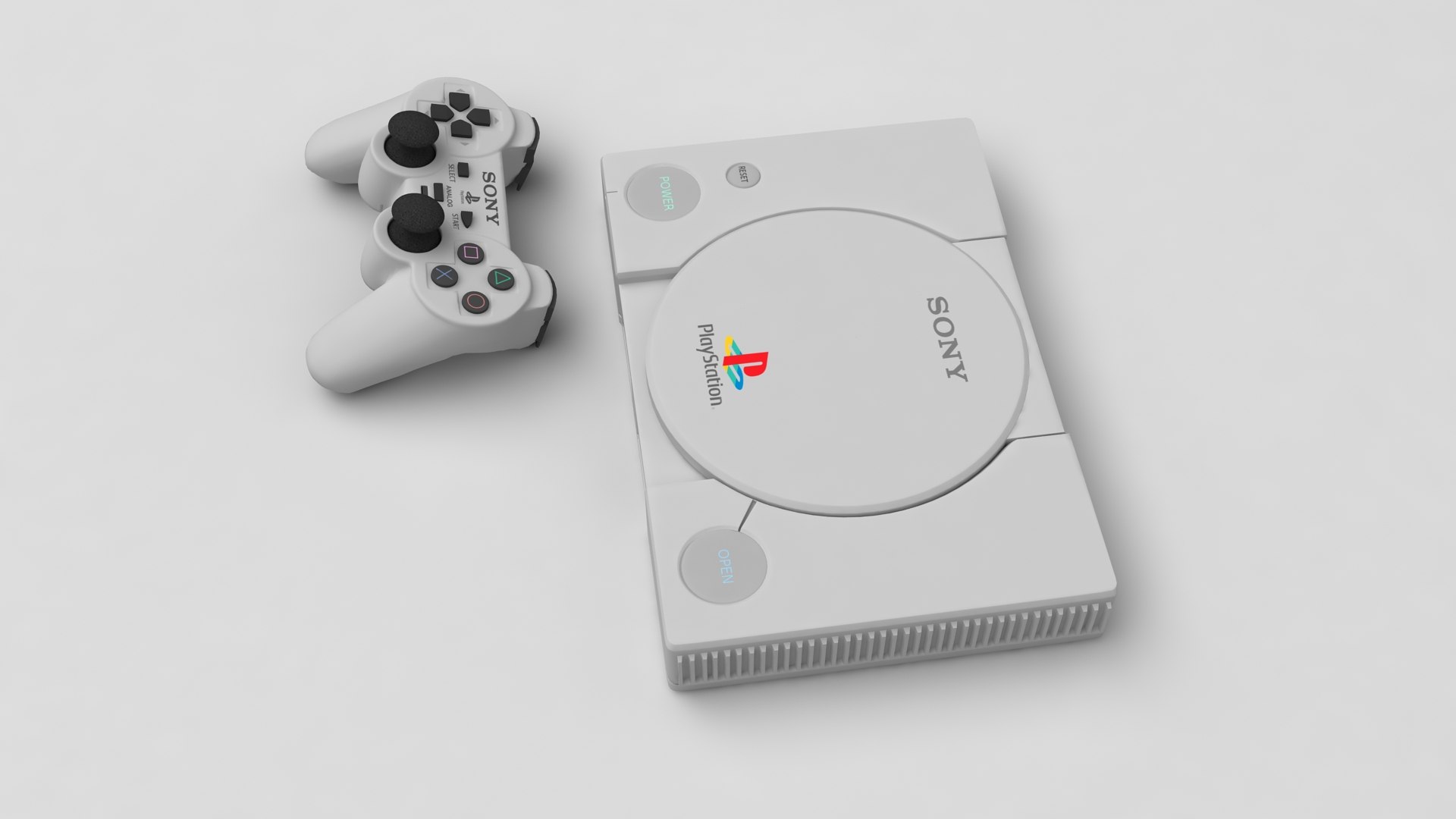 Sony Playstation 1 3D Model - TurboSquid 2010930