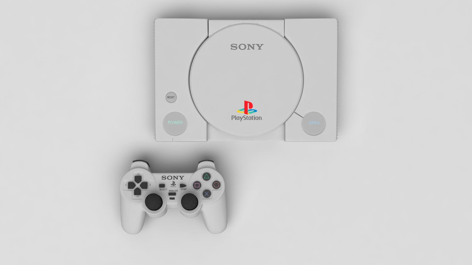 Sony Playstation 1 3D Model - TurboSquid 2010930